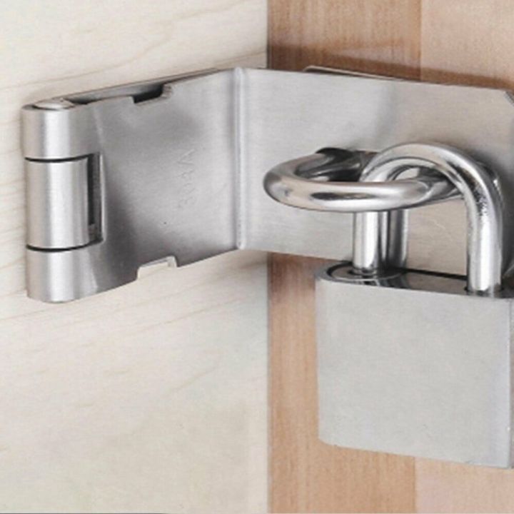 Anti-theft 90 Degree Home Safety Lock Door Shed Security Hardware Hotel ...