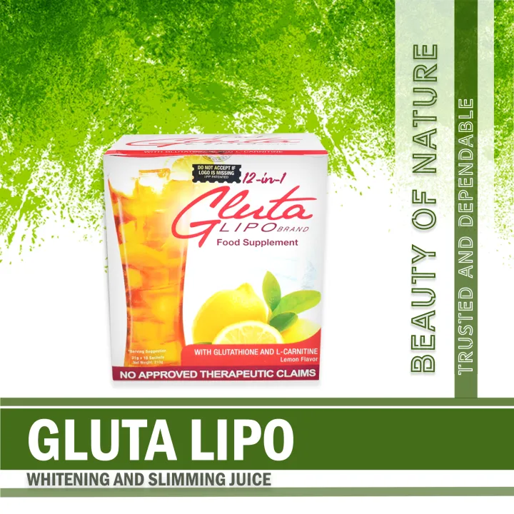 Gluta Lipo Whitening and Slimming Juice Drink 1 Box | Lazada PH