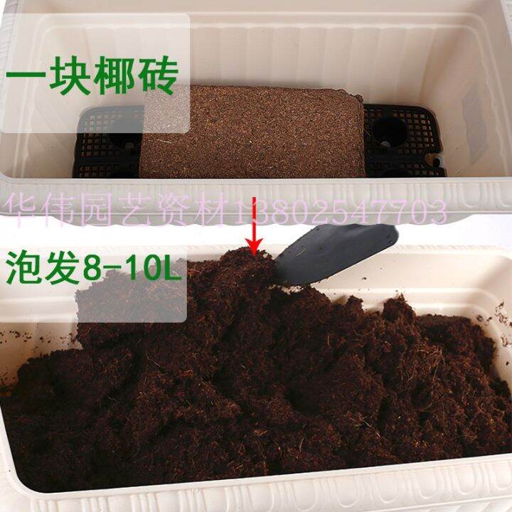 Coconut brick coconut soil planting soil succulent plants vegetables ...