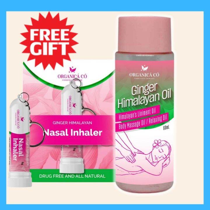 Original Himalayan Ginger Oil Nasal Inhaler by Fairy Beauty Potion ...