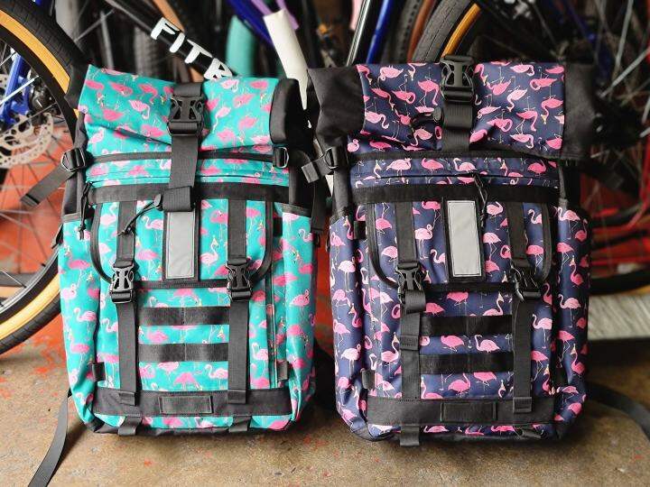 BMX Cycle Center, Exonomad, Flamingo Backpack Roll Top (24 liters ...