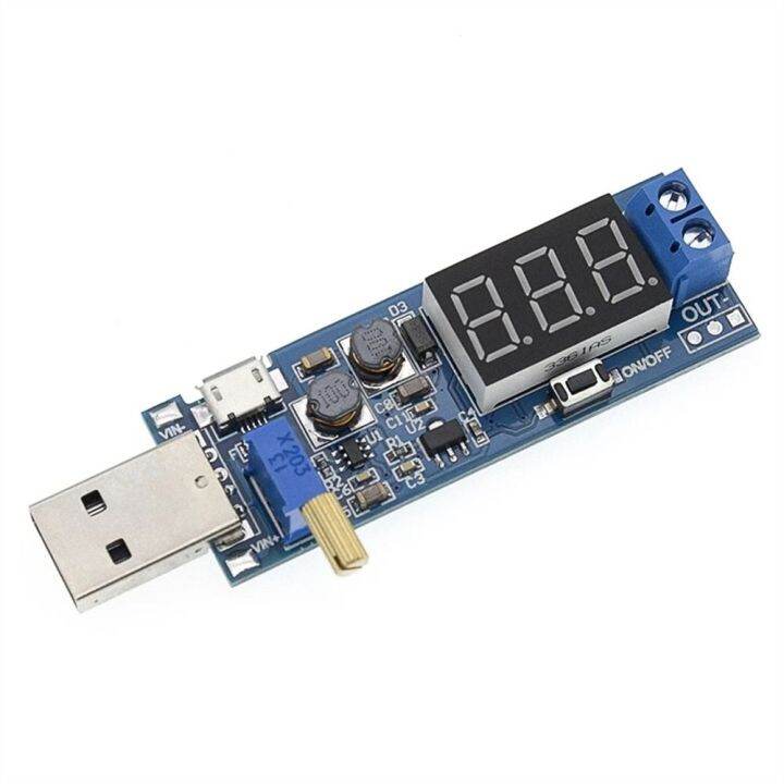 YIDIAN USB Port Adjustable Boost Buck Converter Buck-Boost Power ...