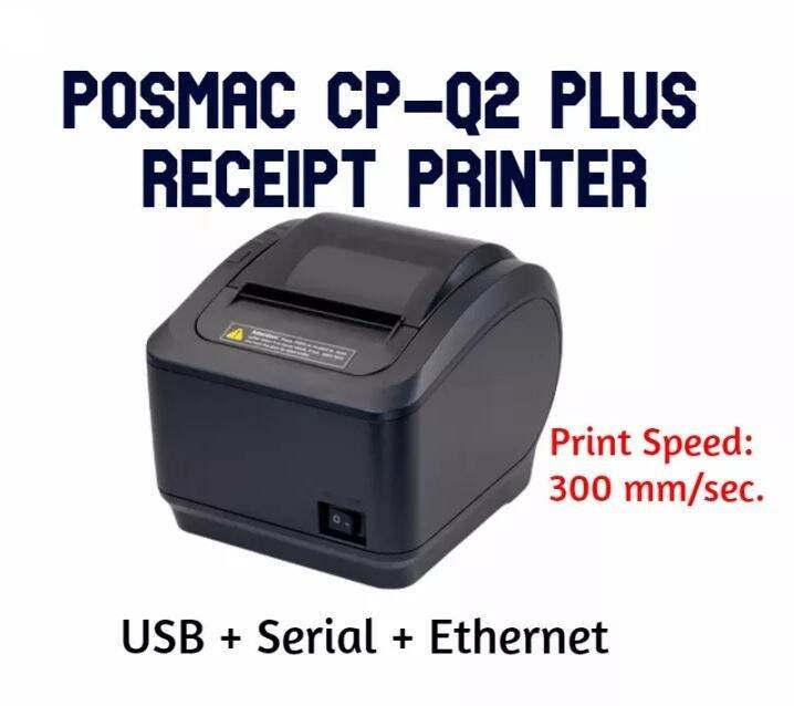 POSMAC CP-Q2 Plus Thermal Receipt Printer 80mm with pending beep sound ...