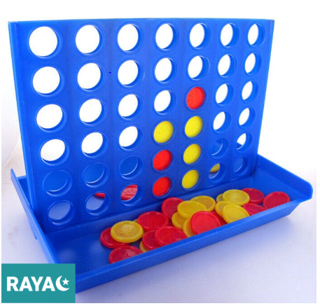 Line Up 4 In a Row 5 Board Classic Connect 4 Game Bingo Portable For ...