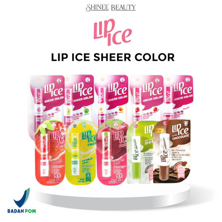 [BPOM] LIP ICE SHEER COLOUR - 2.2gr | Lip ice Sheer Strawberry Orange ...