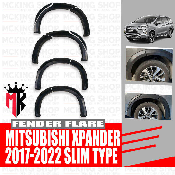 Mitsubishi Xpander 2017-2021 Oem Slim Fender Flare (Black) | Lazada PH
