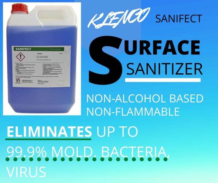 {READY STOCK} KLENCO SANIFECT DISINFECTANT 5L / PEMBASMI KUMAN 5L / 杀菌剂 ...