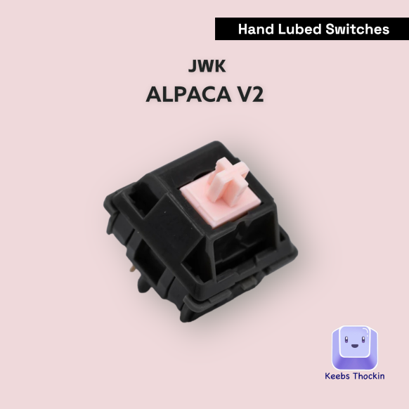 [Keebs Thockin] Lubed Alpaca V2 Switches | Lazada Singapore