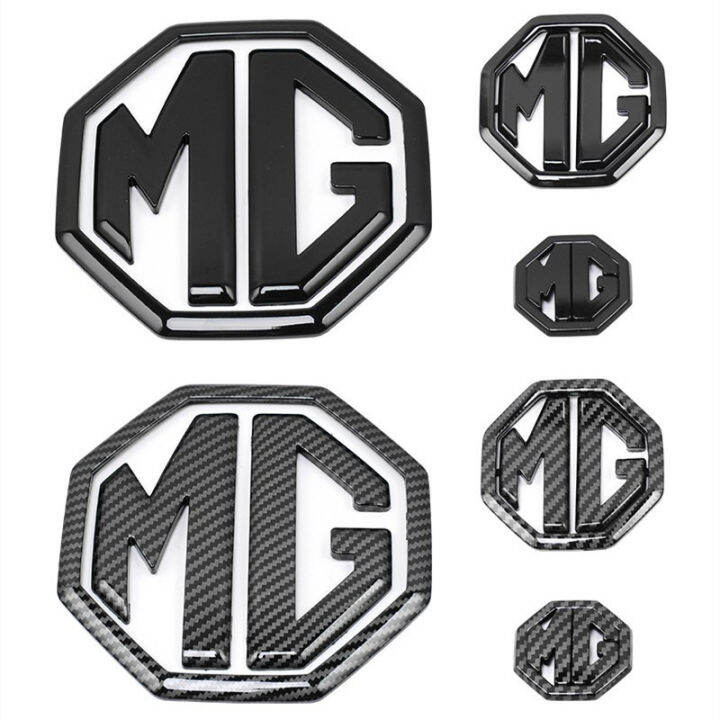 3Pcs/set Car Logo Styling Stickers For New MG 5 6 ZS HS Car Rear Emblem ...