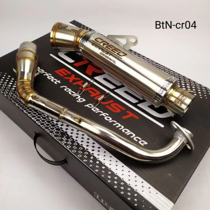 Creed Exhaust Original open pipe for Nmax v1 / v2, Aerox155, 51mm ...