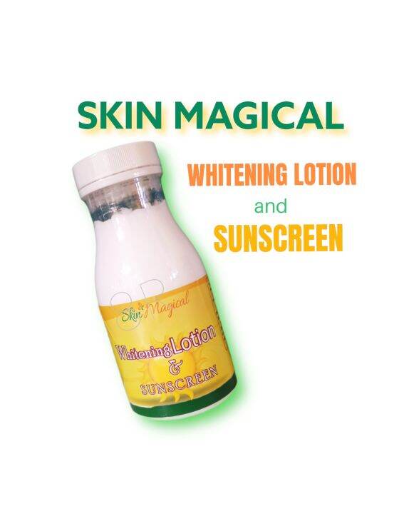 Skin Magical Sunny Whitening Lotion and Sunscreen 300ml | Lazada PH