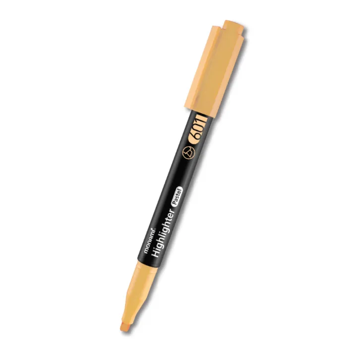 Monami Highlighter 601 Pastel Pastel Orange | Lazada