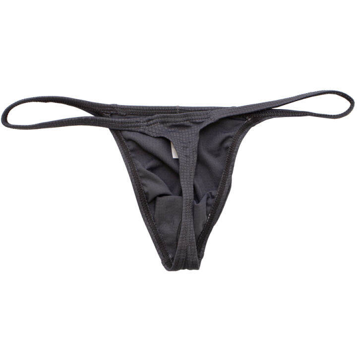 Sexy Underwear for Men Low Waist Bulge Pouch Backless Thongs Jockstrap ...