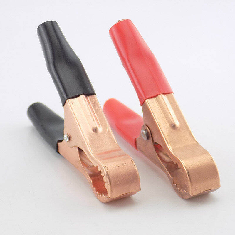 1 Pair Alligator Clips Probe Crocodile Clip Clamps Connector 5A 30A 50A ...