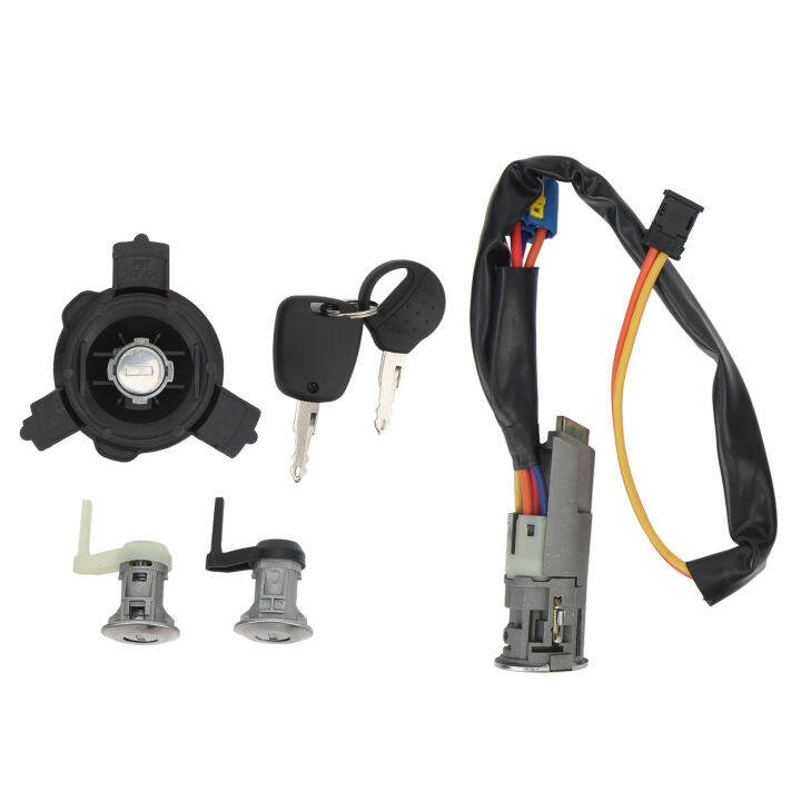 Vehicle Lock Cylinder Kit, High Hardness Ignition Switch Key 4162EW ...