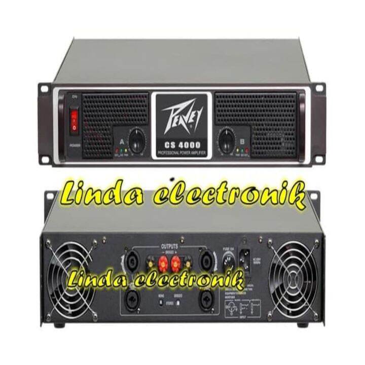 Power Peavey Cs 4000 ORYGINAL Peavey Cs4000 | Lazada Indonesia
