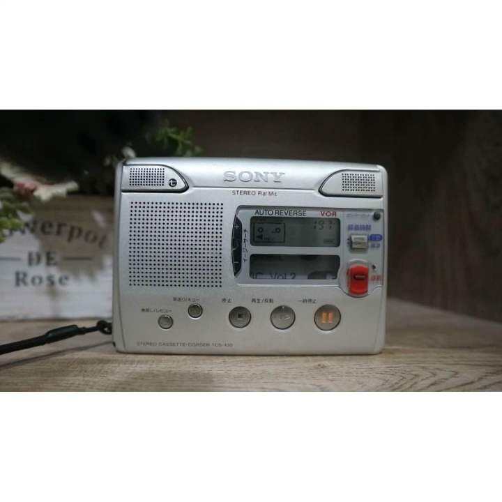 SONY TCS-100 เครื่องเล่นเทปคาสเซ็ท ซาวด์อะเบ้าท์ มีคลิปเสียง คืนเงินใน ...