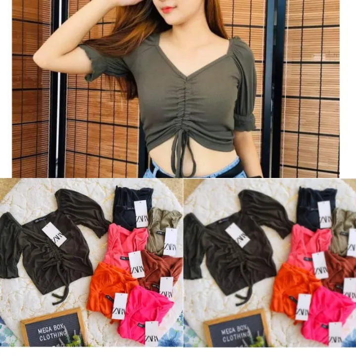 Assorted Crop TOPS - Mega Box Clothing | Lazada PH