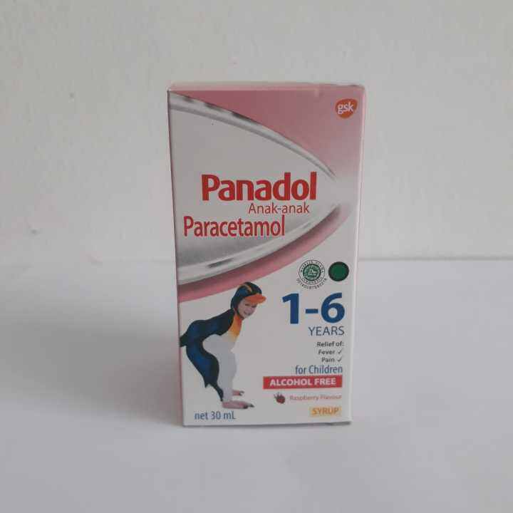 Panadol Syrup Anak-Anak 1-6 Tahun 30ml | Lazada Indonesia