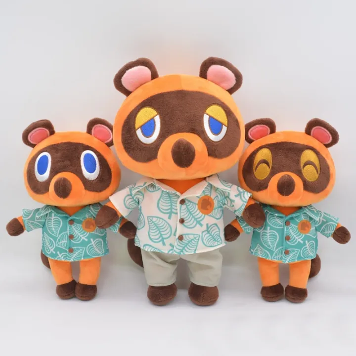20-28Cm Animal Crossing Plushie Anime Stuffed Toys Kawaii Tom Nook Game ...