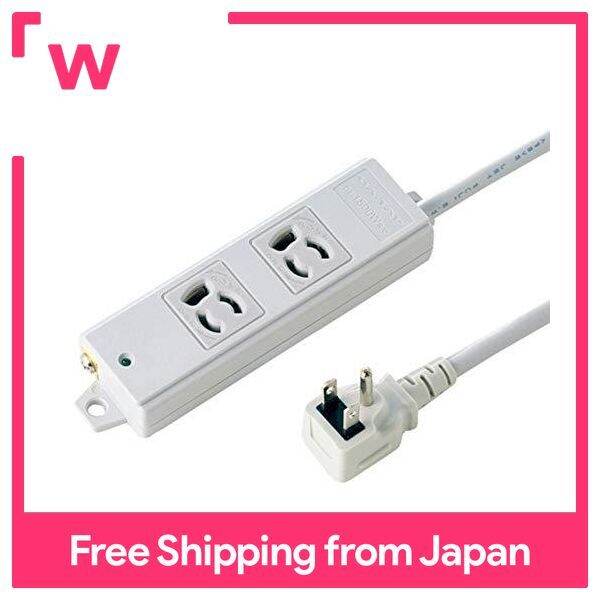 SANWA Keran Properti Konstruksi 3P 2 Port, Colokan Berbentuk L/dengan ...