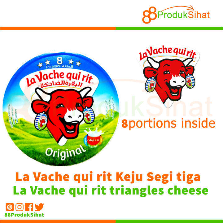 Laughing Cow Cheese / La Vache Qui Rit (8 Cubes) - Imported | Lazada