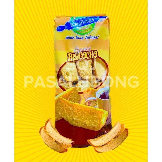BongBong’s Bacolod Finest Delicacies Biscocho Big 383g - Bacolod Pasalubong | Lazada PH