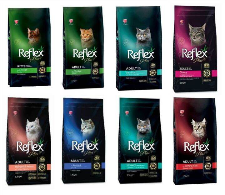 Reflex Plus Cat dry food 1.5kg | Lazada