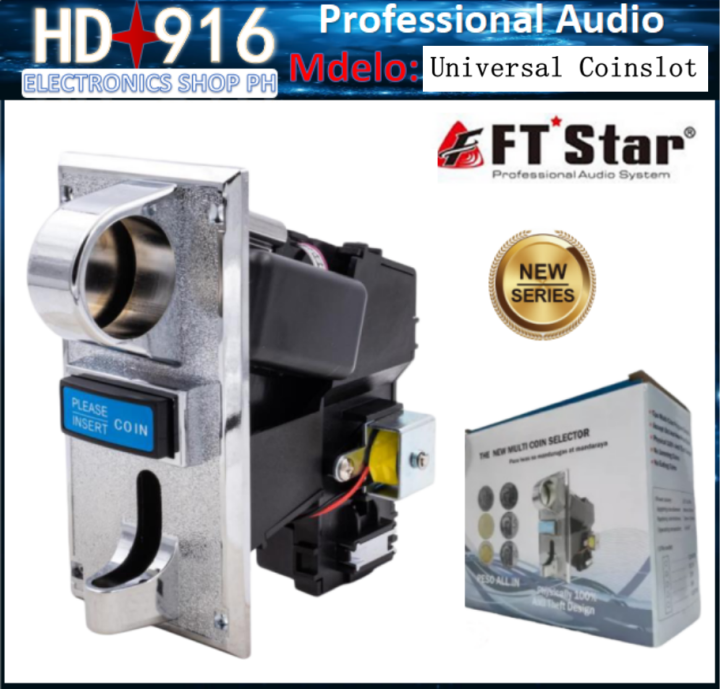 The NEW Universal Coinslot Latest SUKI Coin Selector Coinslot Multi ...