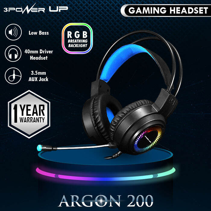 Gaming headset ARGON 200 Power UP | Lazada Indonesia