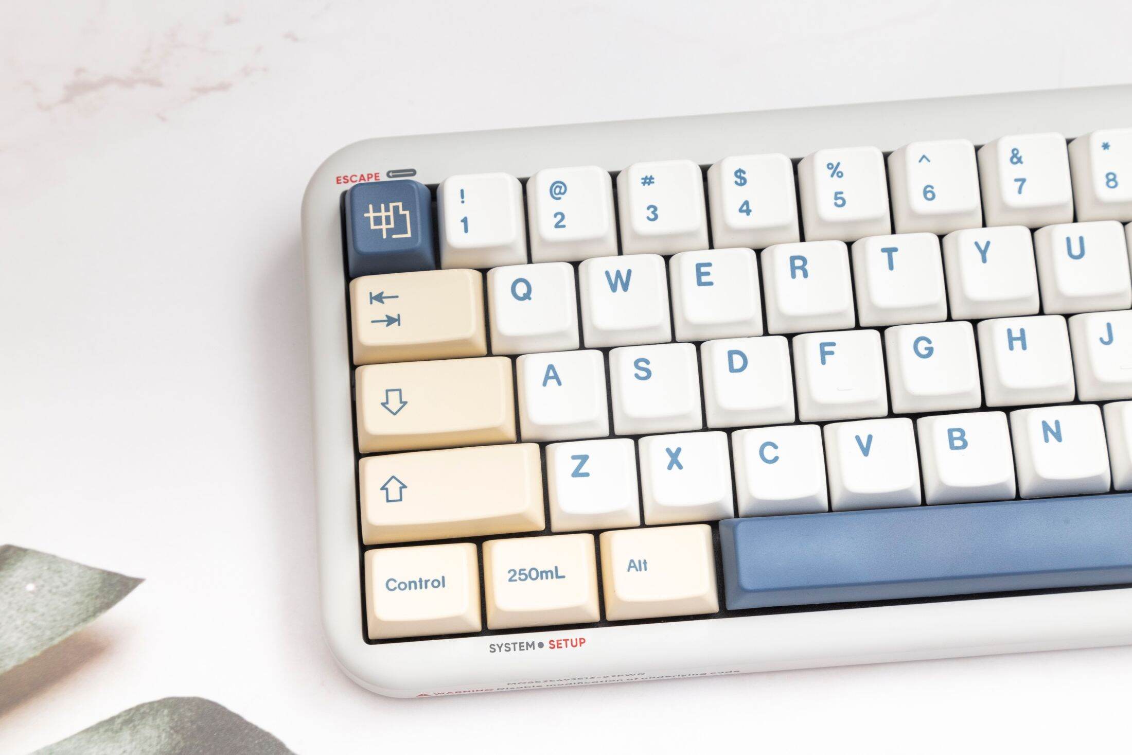 Xda/ Cherry/MDA Profile นมถั่วเหลือง PBT ย้อม Keycap สำหรับสวิตช์ Mx ...