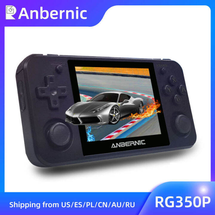 ANBERNIC RG350P เกมย้อนยุค64Bit E Mulator วิดีโอเกมคอนโซลผู้เล่นเกมมือ ...