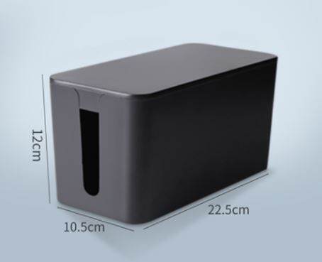 Cable Storage Organizer Management Box Extension Computer Wire Storage ...