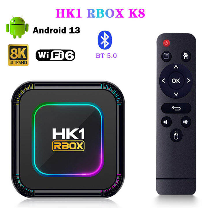 HK1RBOX K8 TV Box Android 13 RK3528 8K Decoding | Lazada PH