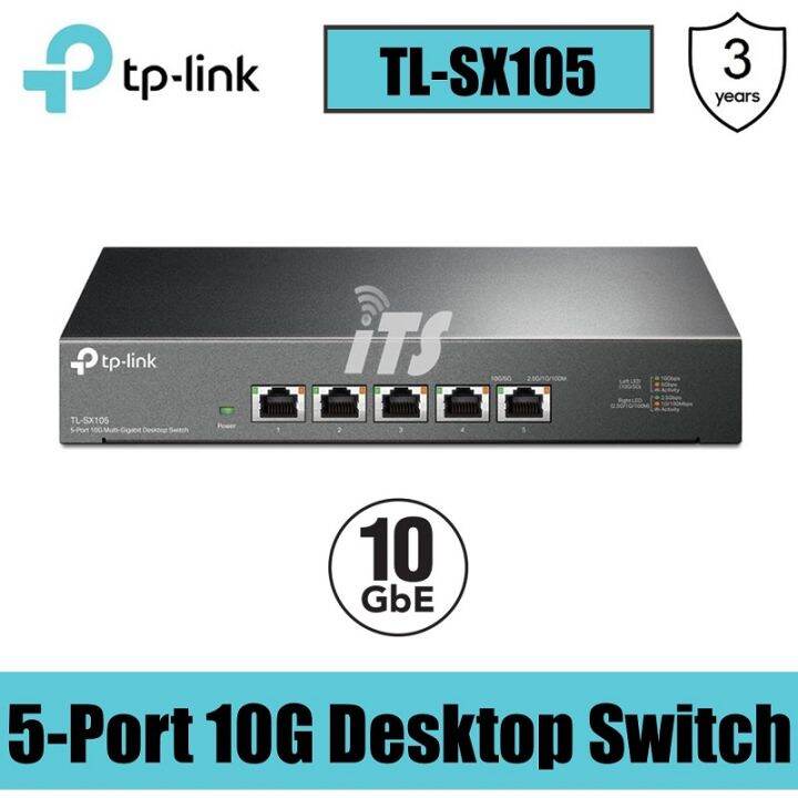 TP-Link 5 / 8-Port 10G Desktop Switch (TL-SX105/TL-SX1008) | Lazada