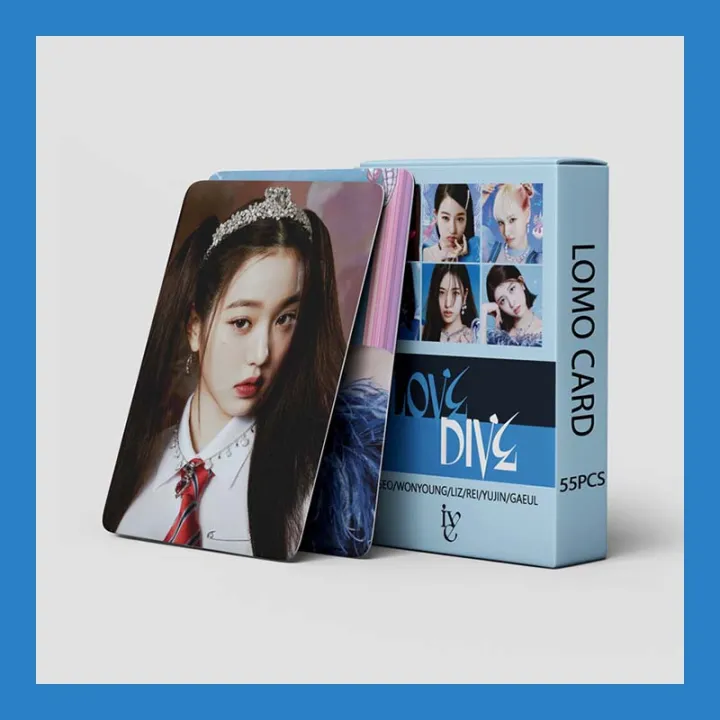 TripleS 55ชิ้น/เซ็ต Kpop 2022 IVE อัลบั้มใหม่ LOVE DIVE Photocard ชุด ...