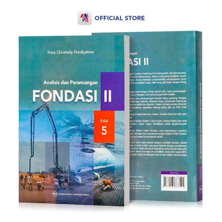 Buku Pendidikan Teknik Sipil Analisis dan Perancangan Fondasi II: Edisi ...