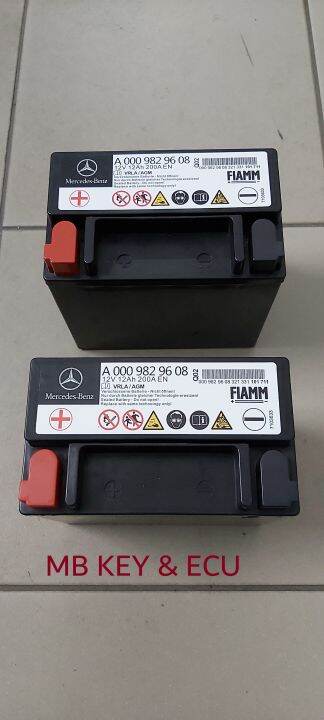 100% ORIGINAL MERCEDES AGM VLRA AUXILARY BATTERY W204 W207 W212 W213 ...