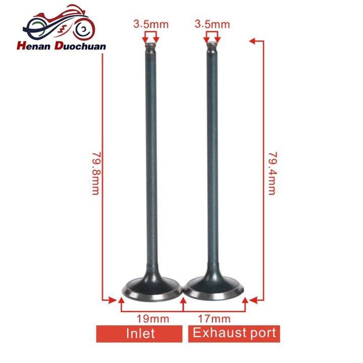 3.75Mm Inlet Outlet Input Output Intake Valve Exhaust Valve Stem For ...