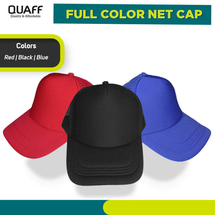 Printleaf- QUAFF Full Color Printable Mesh Cap for Men and Women ...