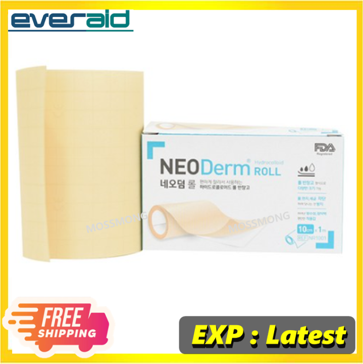 NEODerm ROLL Hydrocolloid Dressing Band Wound Acnepimple Wound ...