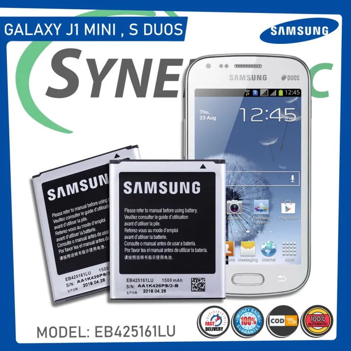 【Ready Stock】 Original Samsung Galaxy J1 Mini, S Duos Battery Model ...