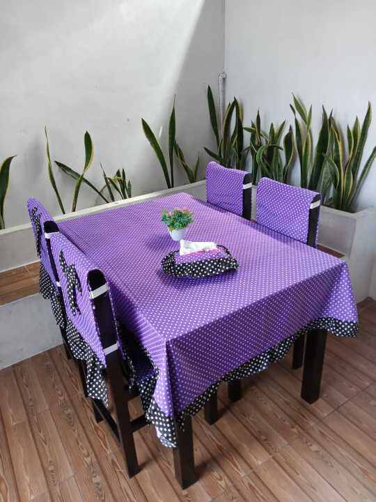 SARUNG KURSI MEJA MAKAN/TAPLAK MEJA | Lazada Indonesia