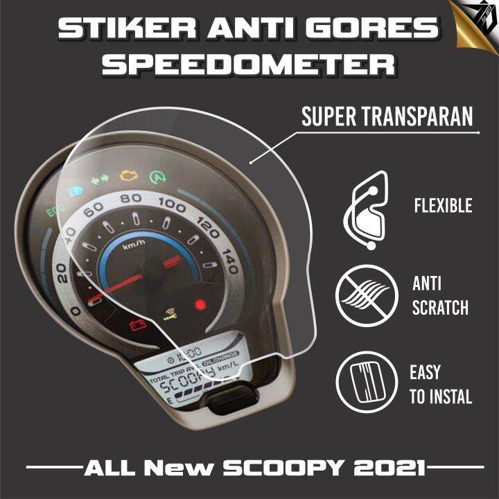 Stiker Spidometer Sticker Anti Gores Super Transparan Speedometer All ...