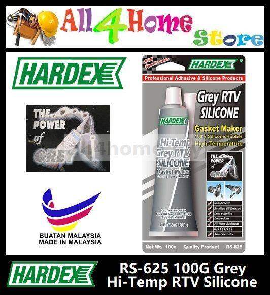 HARDEX RS-625 Grey RTV Silicone Gasket Maker High-Temperature | Lazada