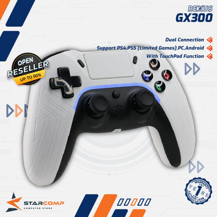 REXUS Gladius GX300 Multi Platform Gamepad Dual Connection | Lazada ...