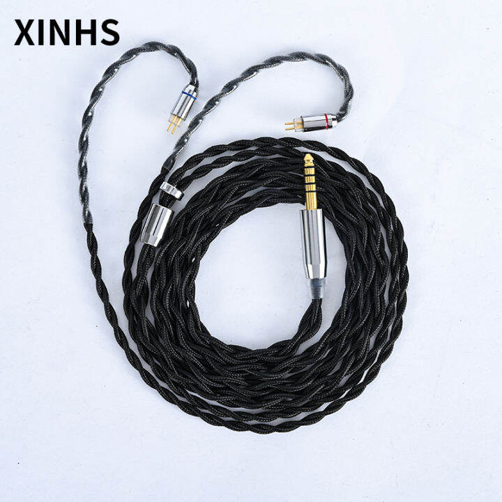 HIFI 4 strand Single crystal copper gold plated Replacement Headphone ...