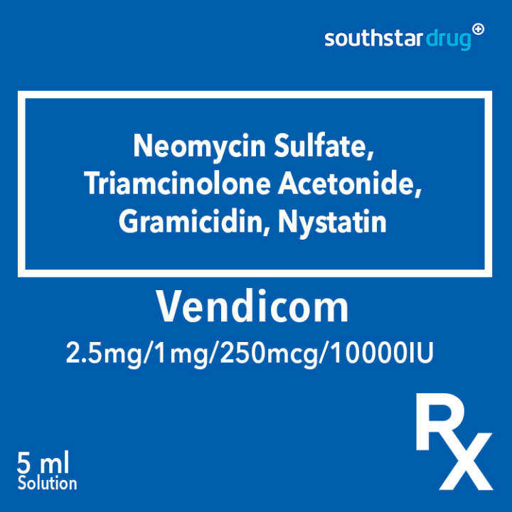 Rx: Vendicom 2.5mg/1mg/250mcg/10000IU 5ml | Lazada PH