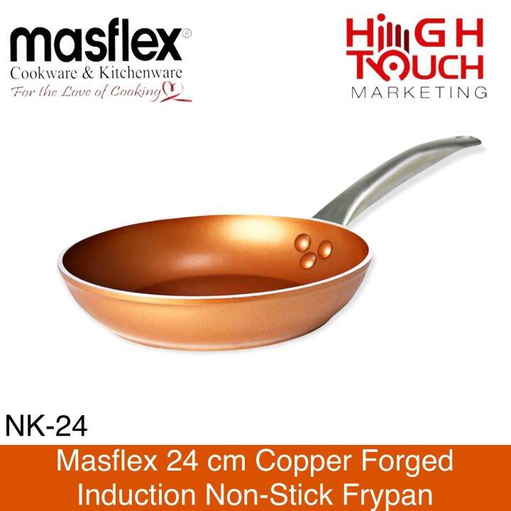 Masflex 24 cm Copper Forged Induction Non Stick Frying Pan NK-24 ...