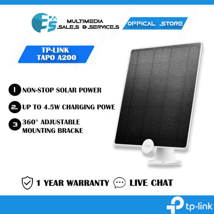Tp-Link Tapo A200 Solar Panel | Lazada
